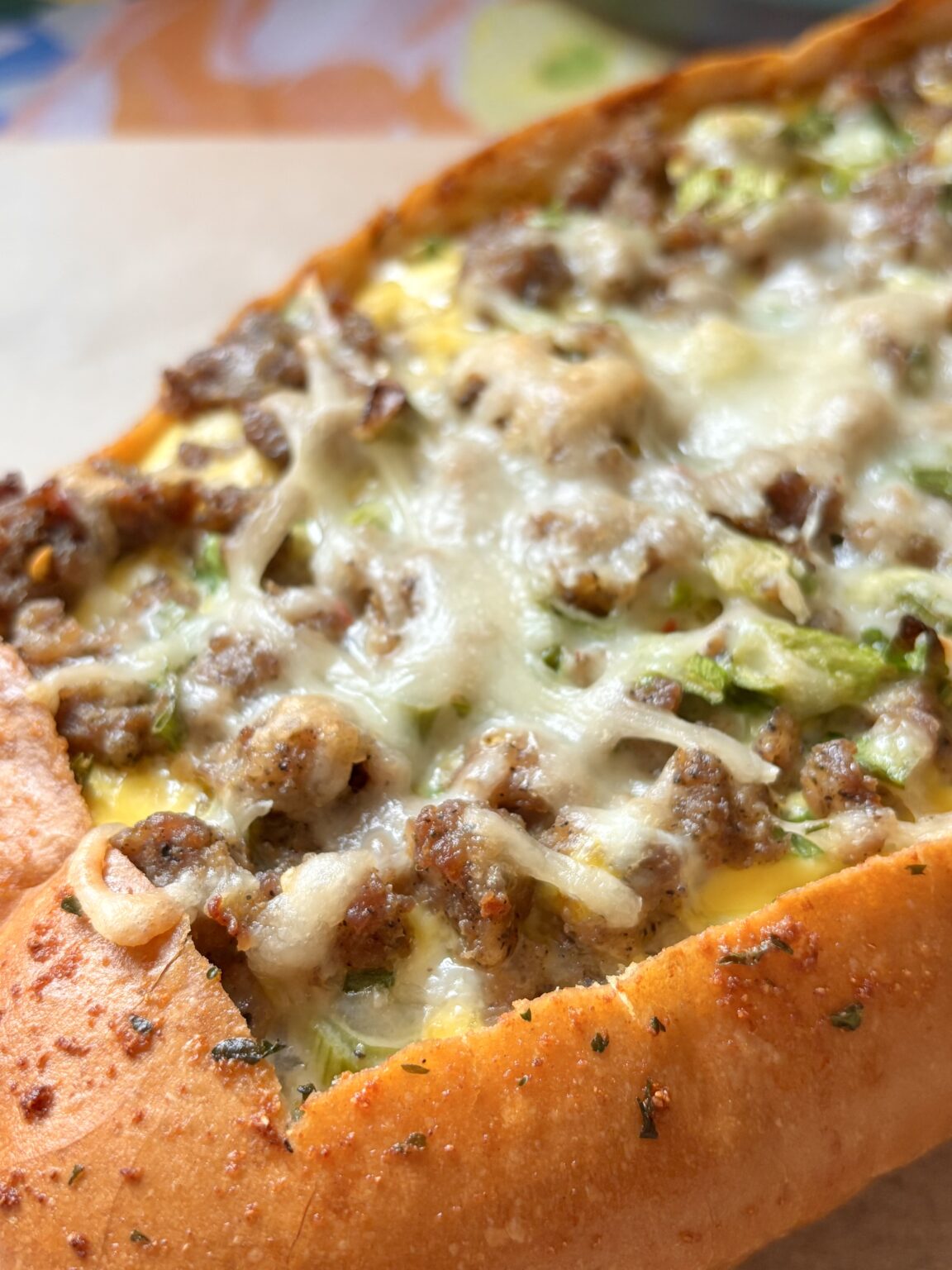 Sausage & Cheese Egg Boats - thehomechefmomma.com