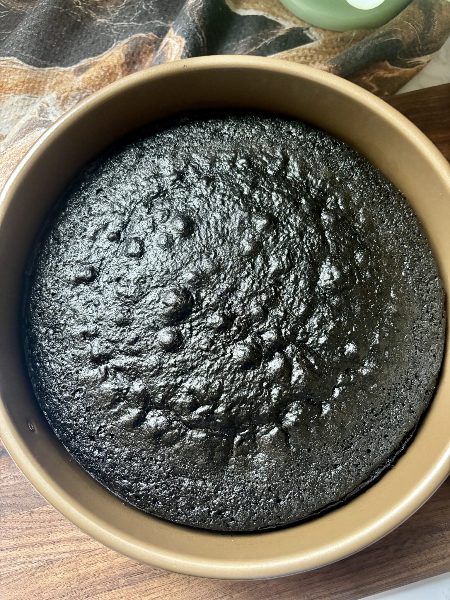 Midnight Peanut Butter Mousse Cake - thehomechefmomma.com